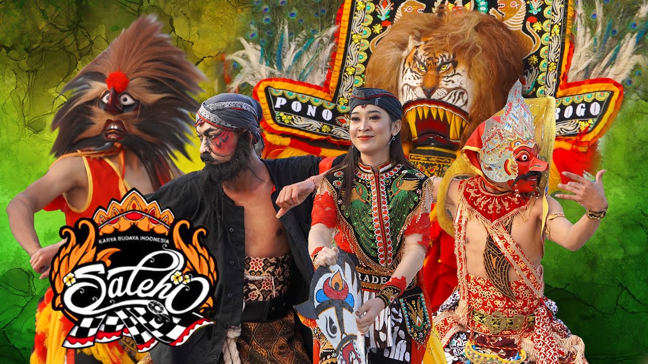 Amazing !! Reog Ponorogonan SALEHO KARYA BUDAYA Live Perform Batur ...