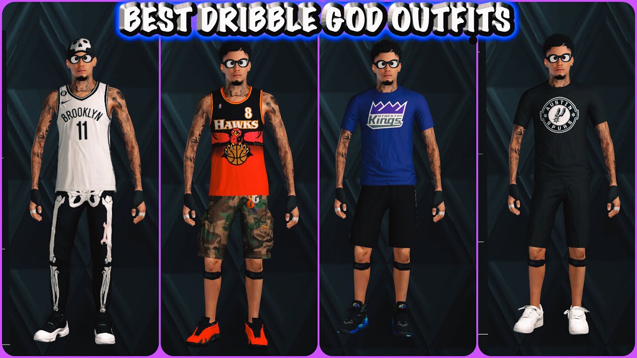 BEST DRIBBLE GOD OUTFITS IN NBA 2k23! LOOK LIKE A CHEESER! - YouTube