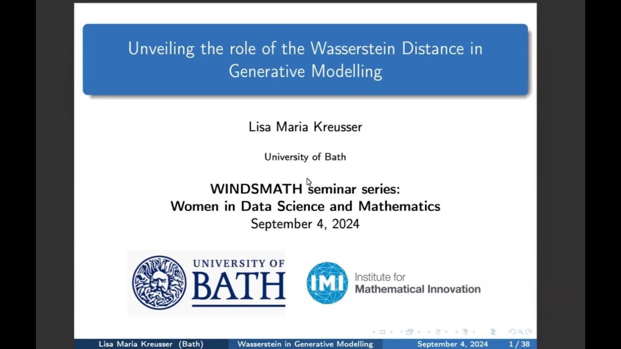 Unveiling the Role of the Wasserstein Distance in Generative Modelling ...