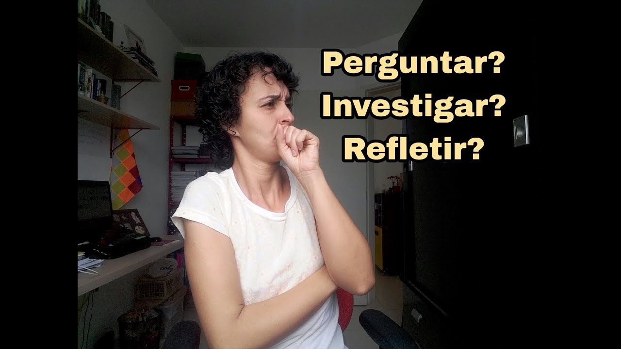 Qual o significado de INDAGAR? - YouTube