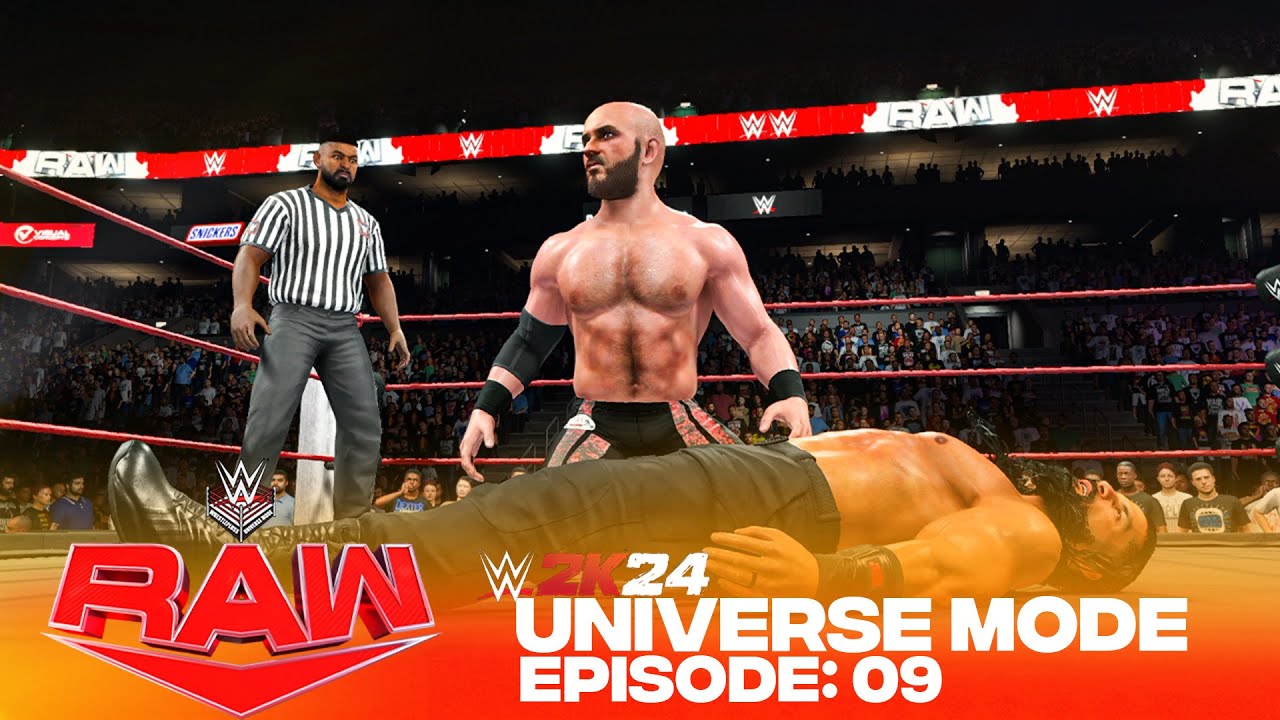 WWE 2K24 | Universe Mode - "TRUE MUSCLE" | #09 - YouTube