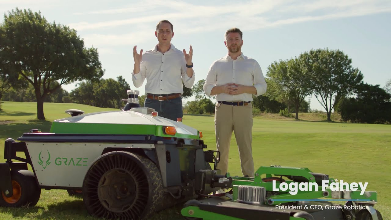 Graze Robotics: Revolutionizing Lawn Care with Autonomous Mowers - YouTube