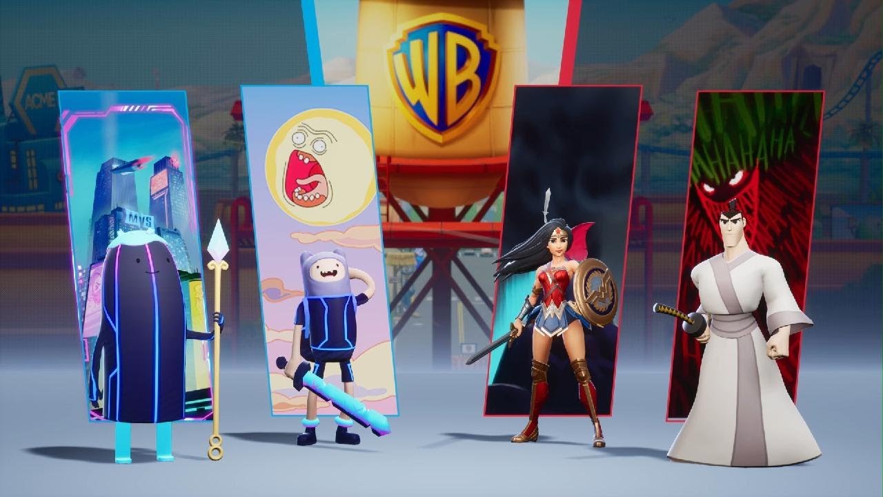 MultiVersus. 2v2. Adventure Time Banana Guard & Finn vs Wonder Woman ...