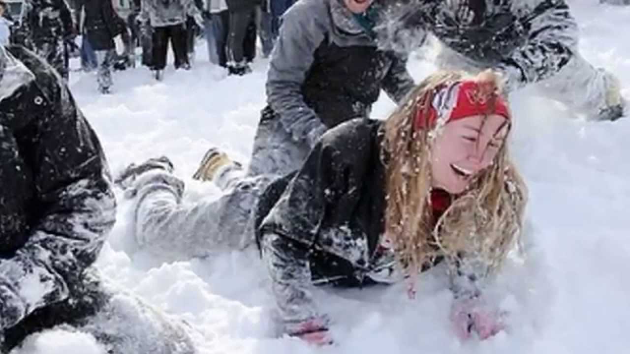 The Most Epic Snowball Fight Ever - YouTube