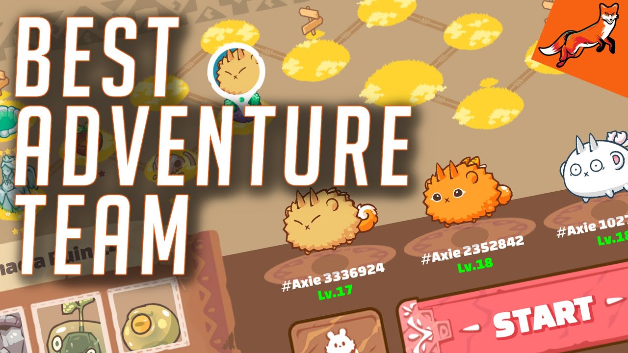 Adventure Time! with the Best Adventure Axie Team! | Axie Infinity Mad ...