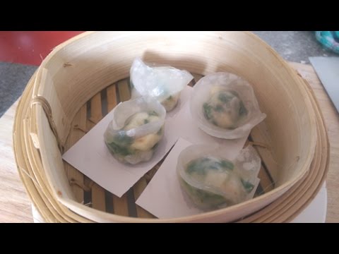 How to make DIM SUM Chive dumpling 蒸韭菜铰 - YouTube