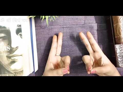 Mudra Miracle | Pran Mudra (Life Mudra) | Calm your mind #mudra - YouTube