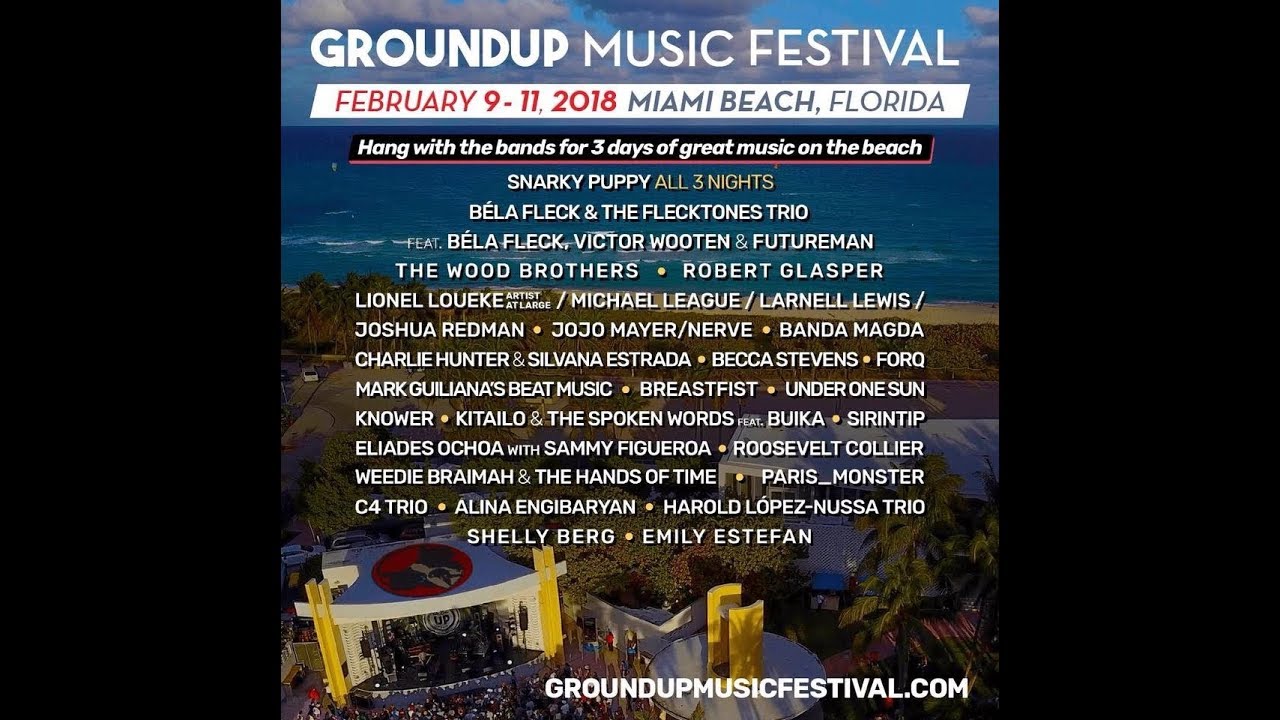 GroundUP Music Festival 2018 Video Clip Compilation by Sean Fenlon ...