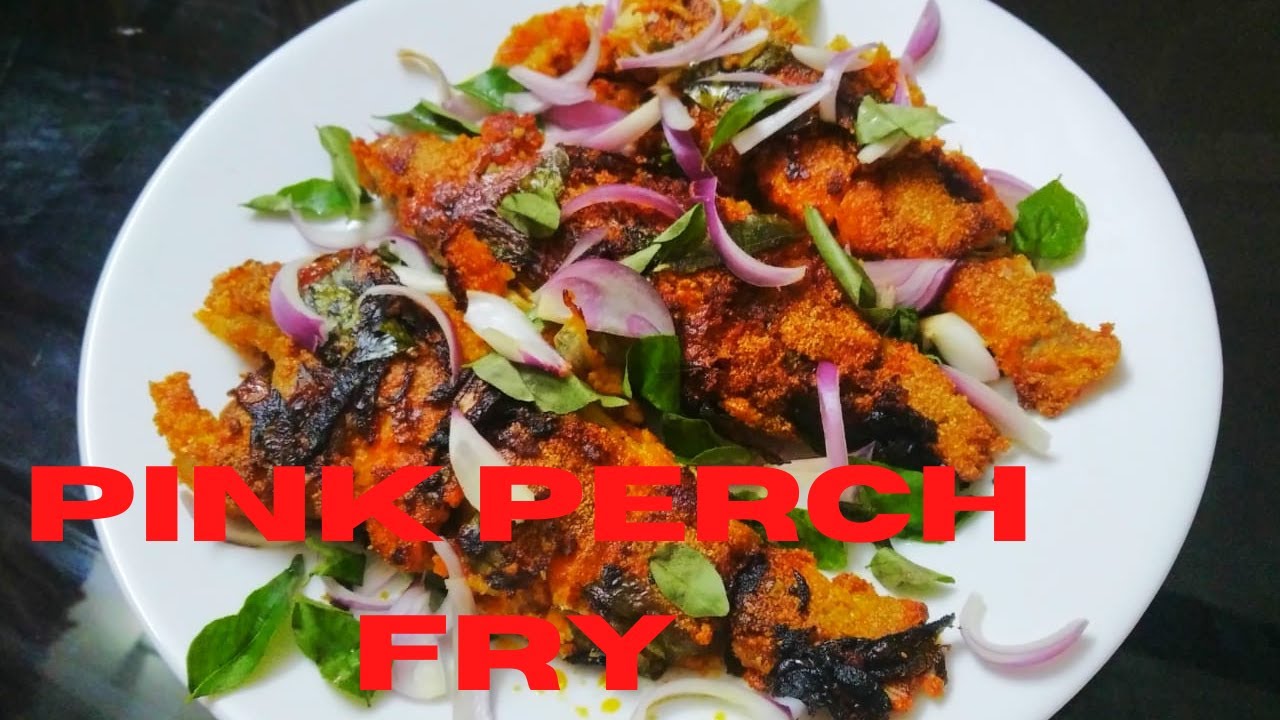 Kerala style fish fry l Pink Perch fry l fish fry l Mangalore Style ...