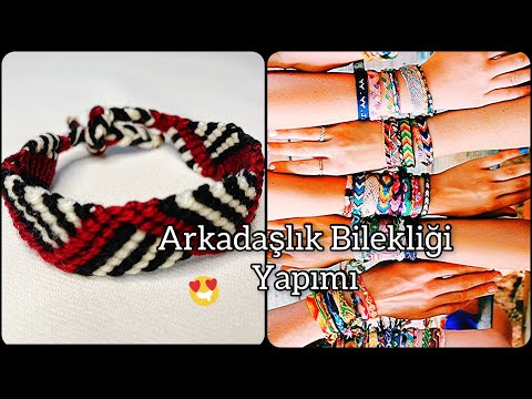 Arkadaşlık Bilekliği Yapımı | İpten Bileklik Yapımı | Friendship Bracelet Tutorial