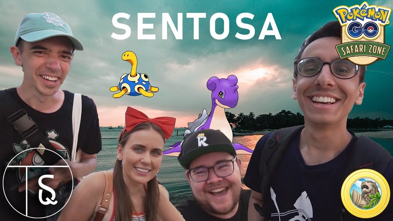 Sentosa Singapore Safari Zone with Pokémon Go YouTubers! - YouTube