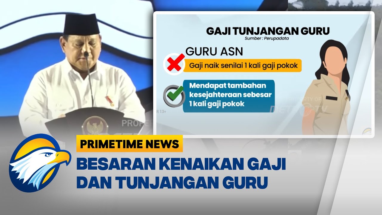 P2G Sebut Skema Kenaikan Tunjangan Multitafsir - [Primetime News] - YouTube