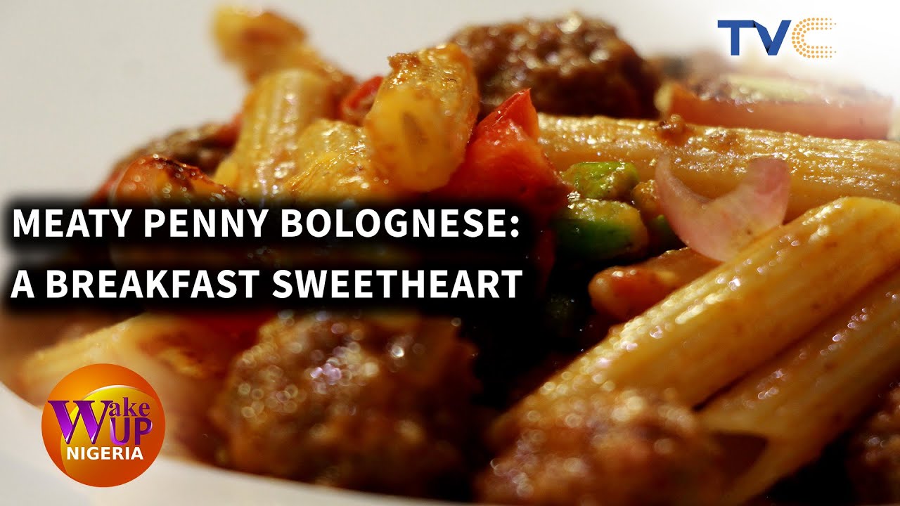 New Breakfast Recipe - Meaty Penny Bolognese - YouTube