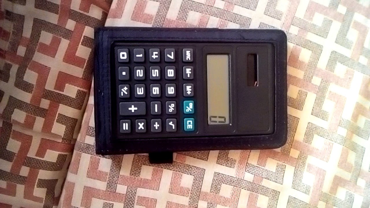 Cómo escribir el bebe y el higo en la calculadora - YouTube