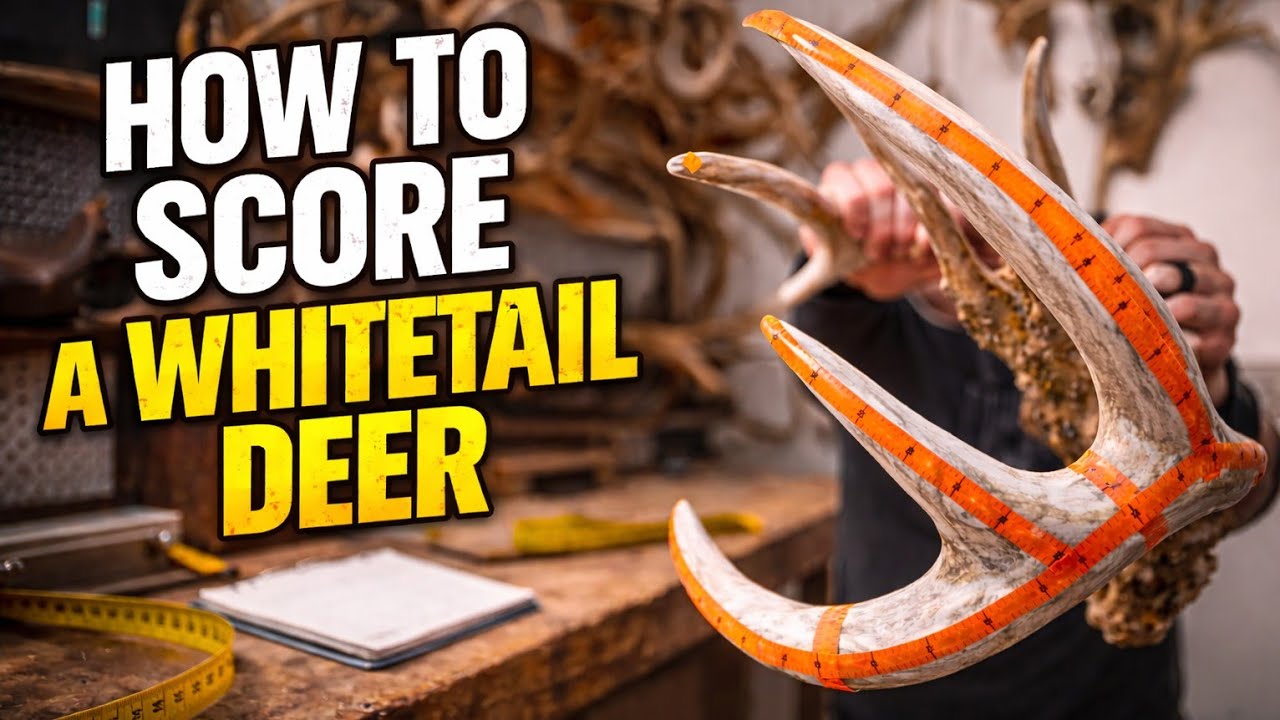 How to score whitetail deer - YouTube