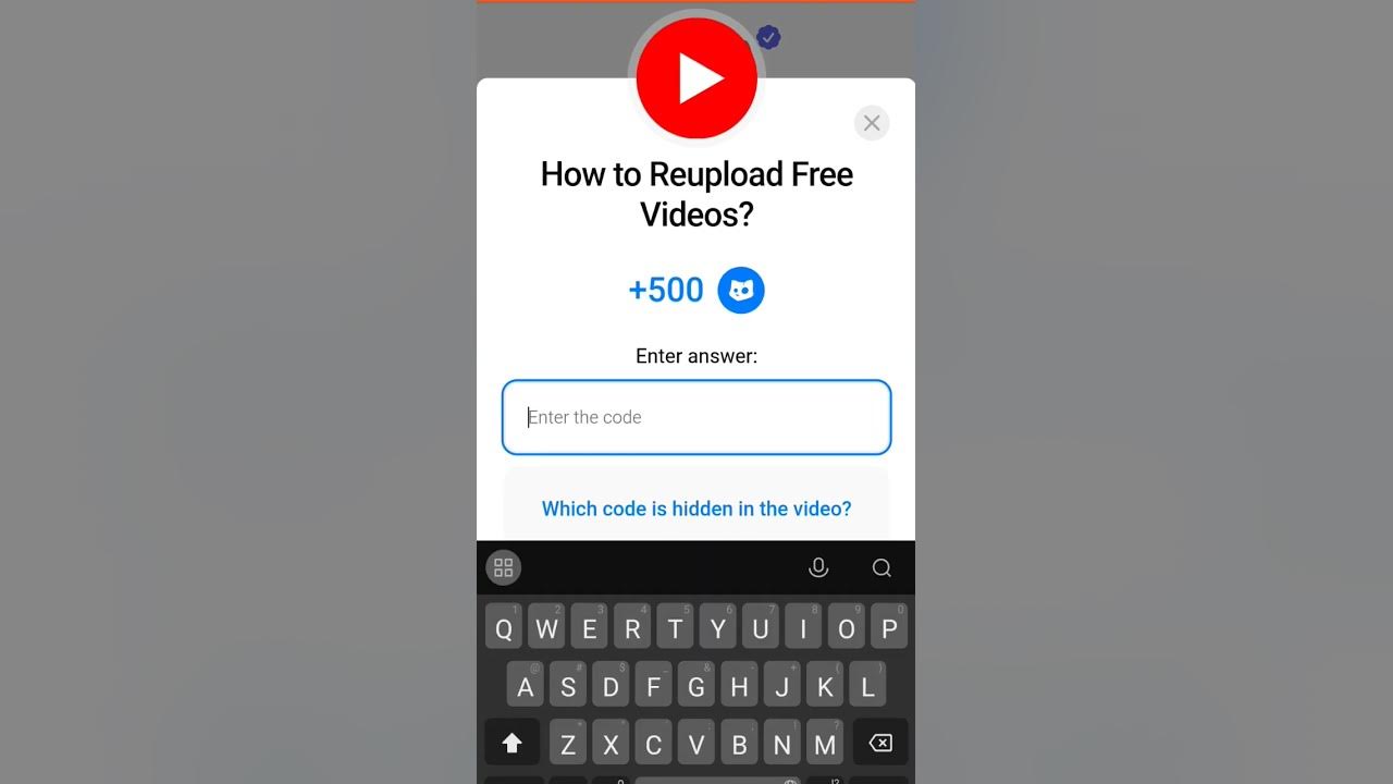 How to Reupload Free Videos? CATS code 29 October 29.10.2024 - YouTube