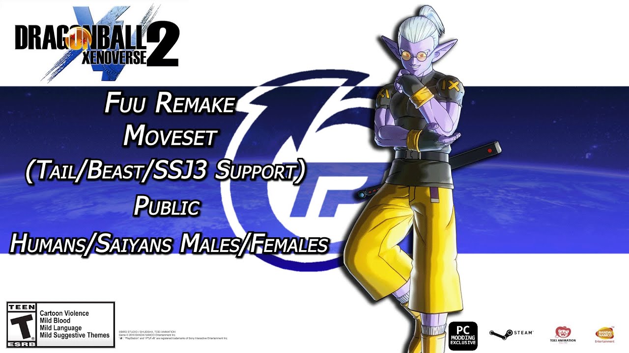DBXV2 Mods: Fuu Remake Moveset - YouTube