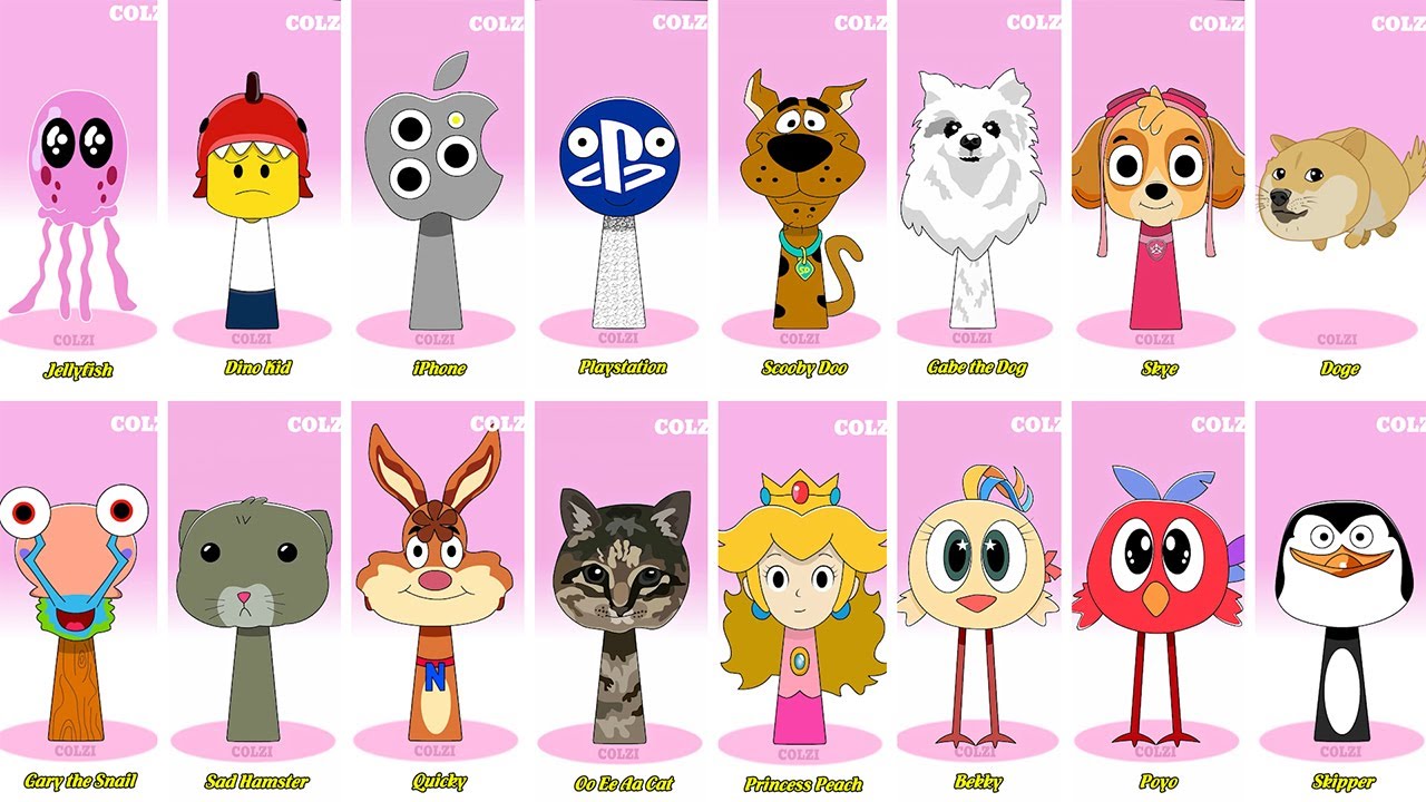 Incredibox Sprunki OC Phase 1 to Phase 3 Nintendo Switch, Nick Wilde ...