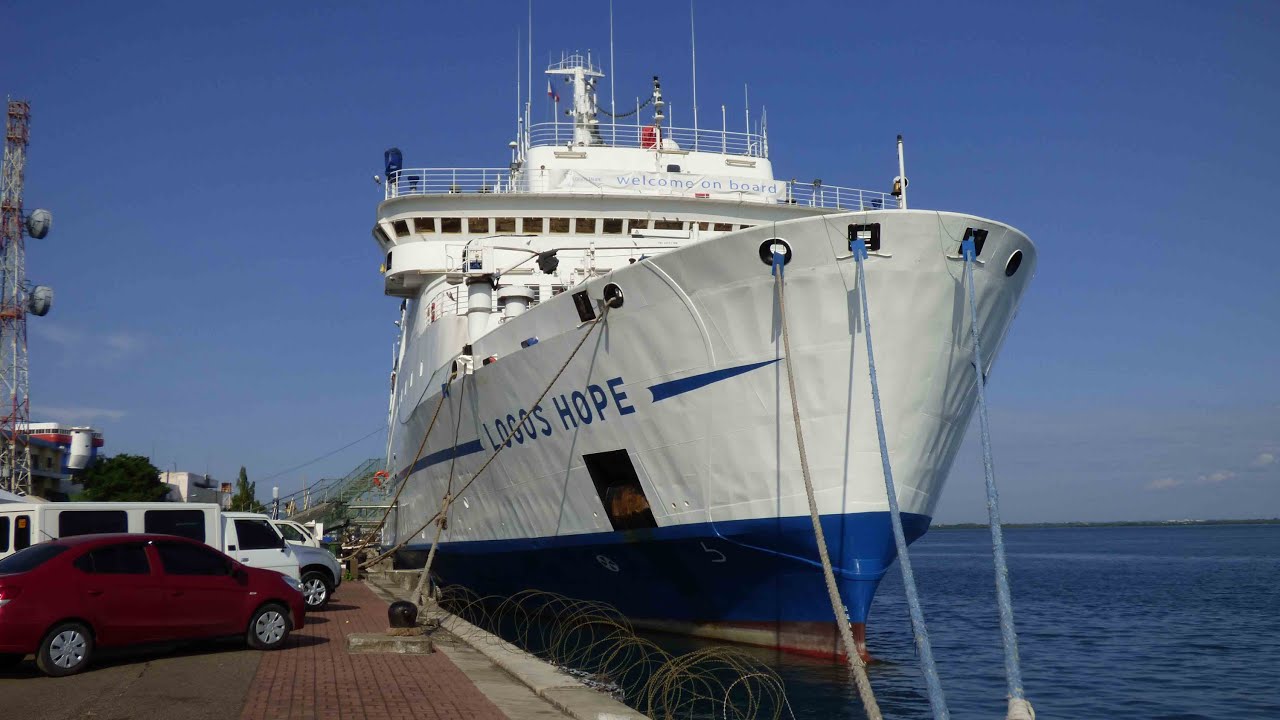LOGOS HOPE SHIP. WORLD'S LARGEST FLOATING BOOK FAIR. TRAVEL, CULTURE ...