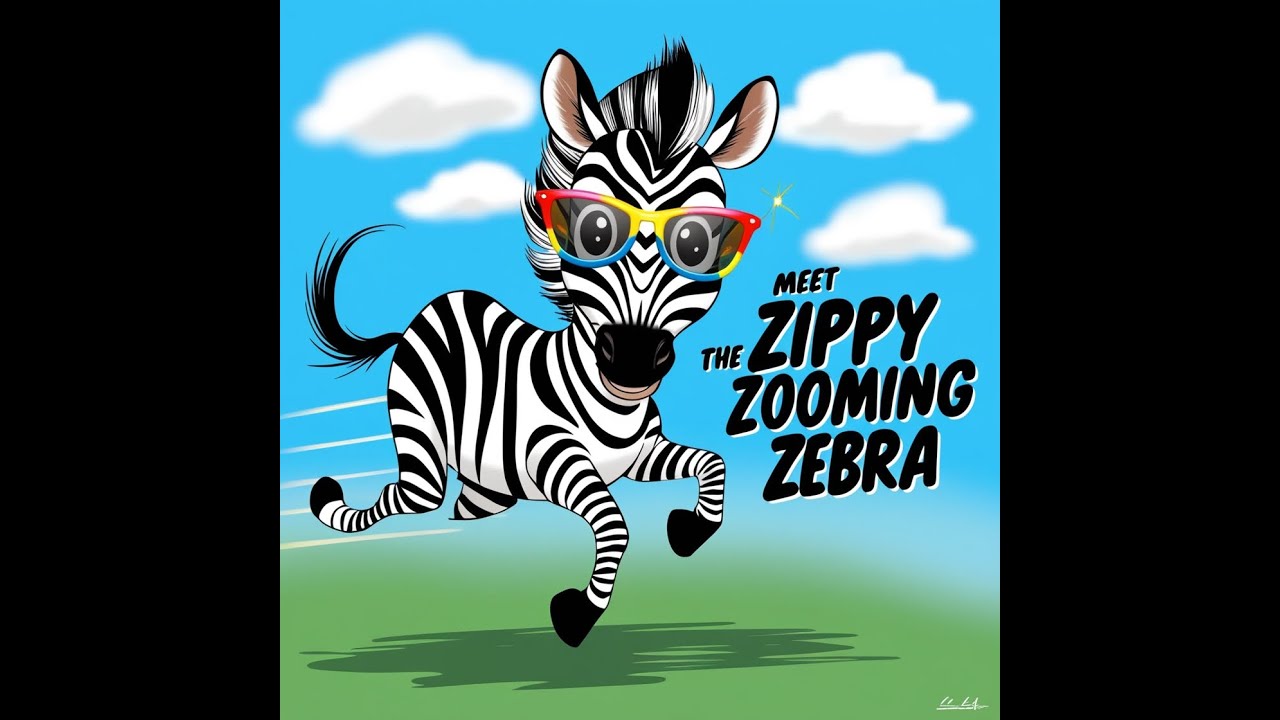 Kids Song | Zippy the Zooming Zebra | Kids learning song | Kids Fun ...