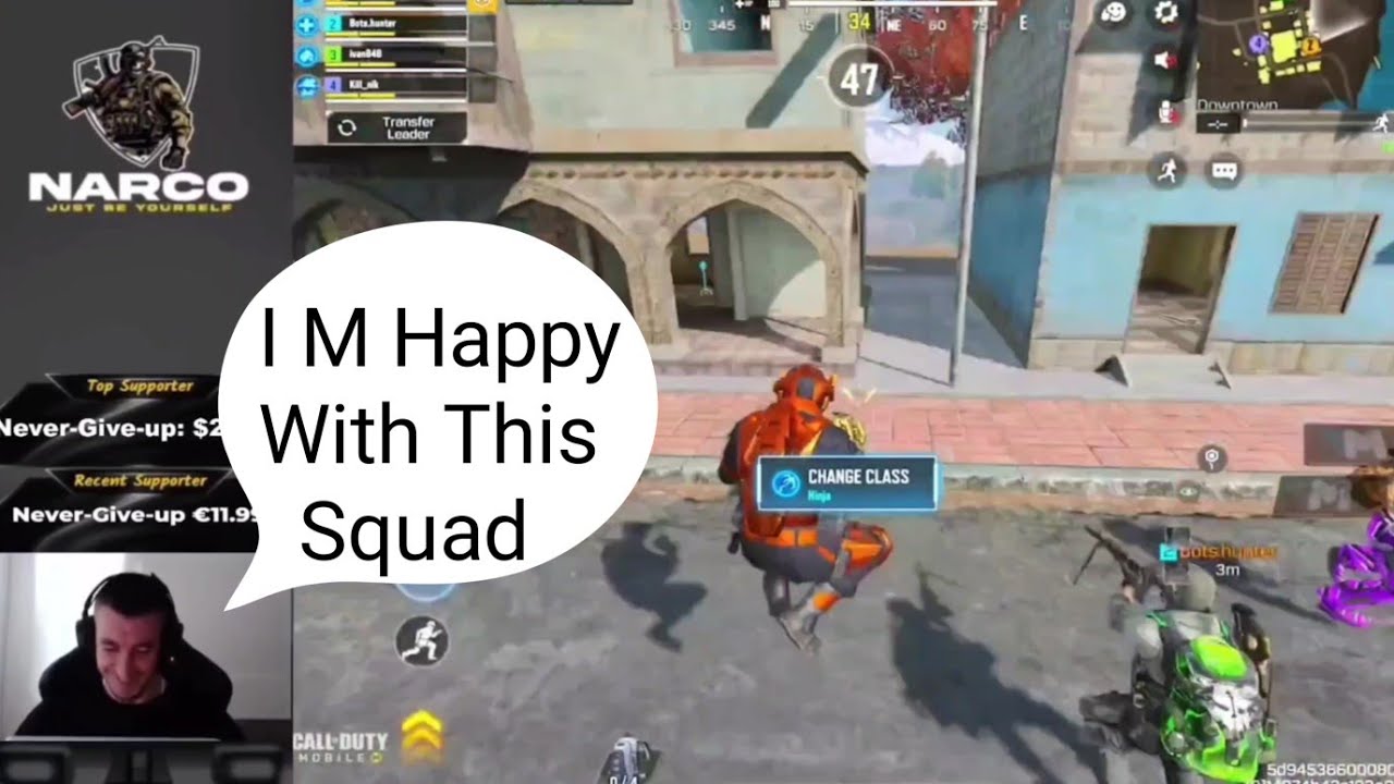 First Time CoD Narco Happy With Random Squad | Because Of This CoD ...