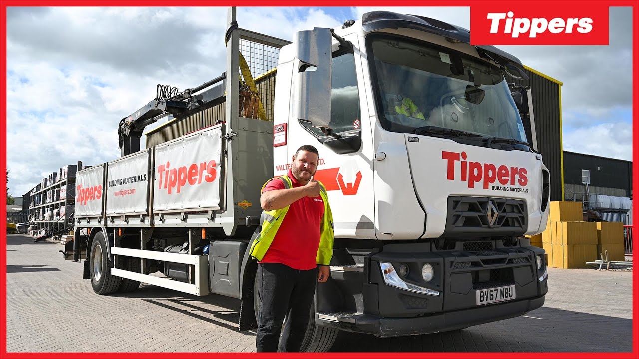 Why You Should Become a HGV Class 2 HIAB Driver at Tippers! Day in the ...