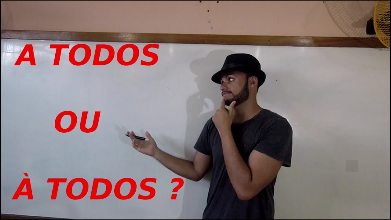 A TODOS OU À TODOS ? - APRENDENDO COM A ARTE - YouTube
