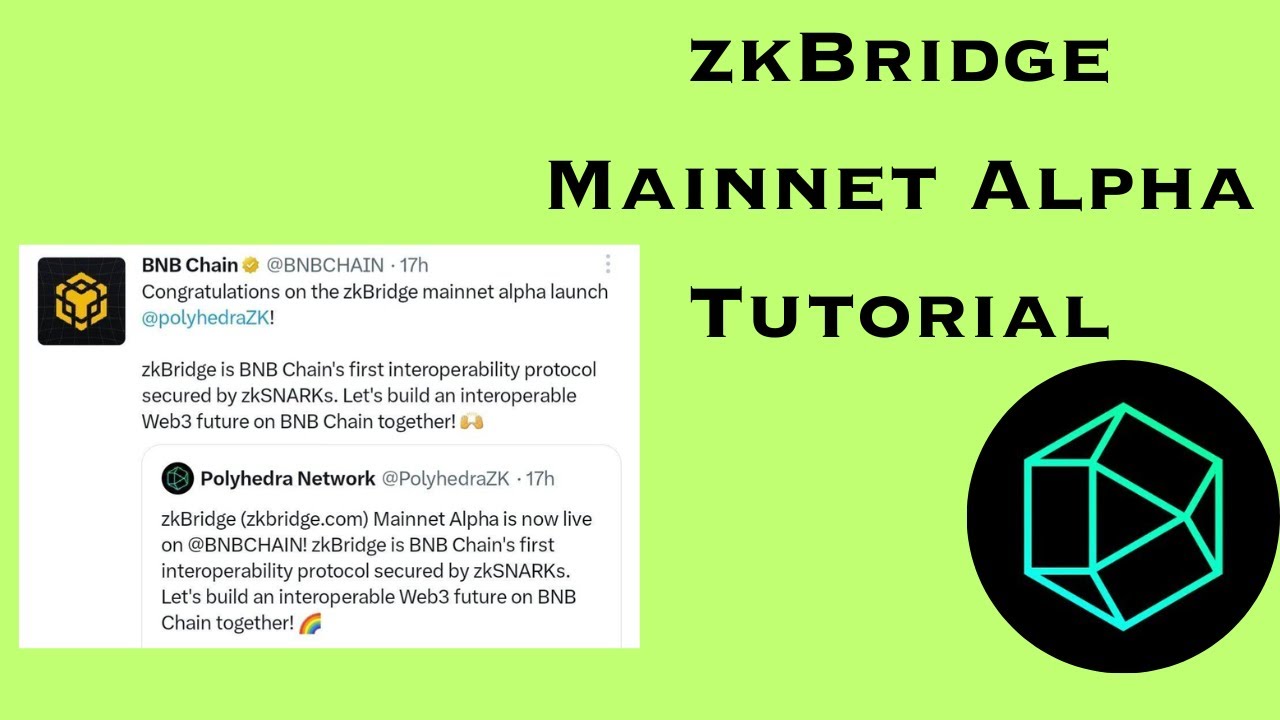 zkBridge Mainnet Alpha Tutorial || - YouTube