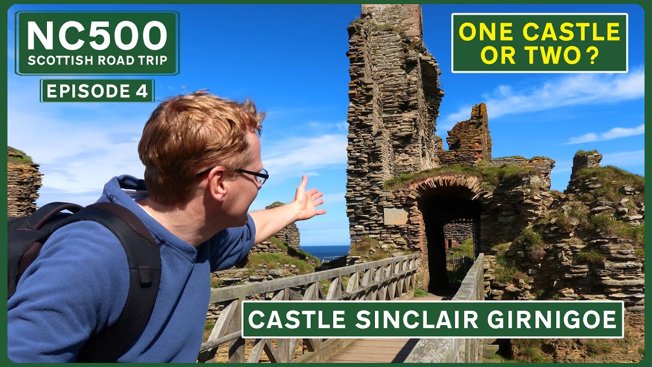 Historic Scotland | Ruins of CASTLE SINCLAIR GIRNIGOE | NC500 E4 - YouTube