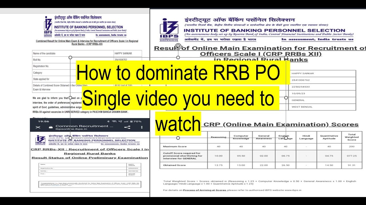 How to dominate RRB PO - Single video you need to watch - YouTube