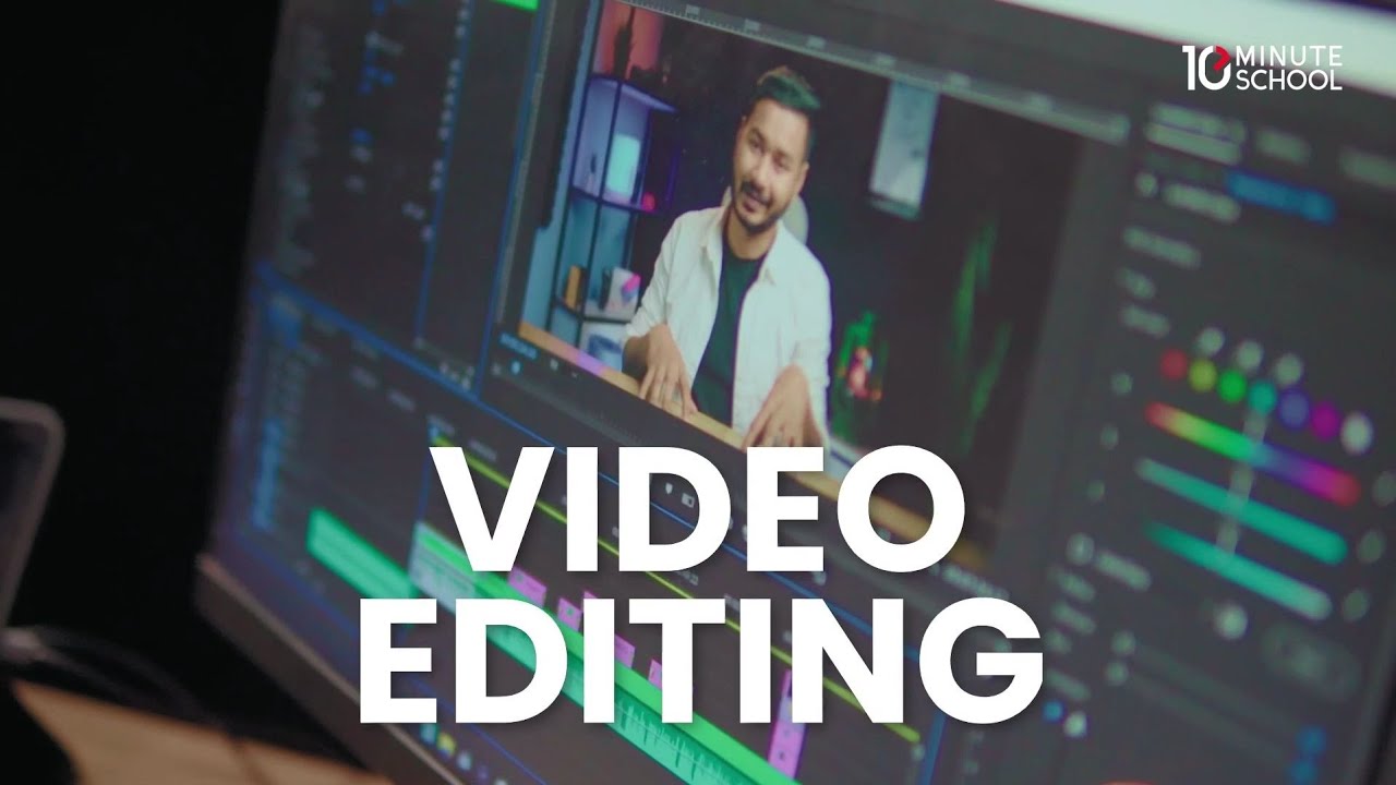 Video Editing with Premiere Pro Course. 10 minute school professional ...