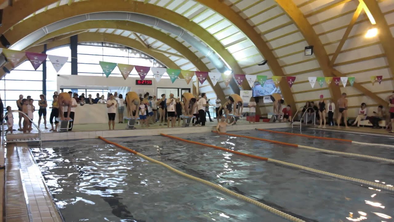 INOT MASTERS 2015 - 50m fluture masculin - seria 8 - YouTube