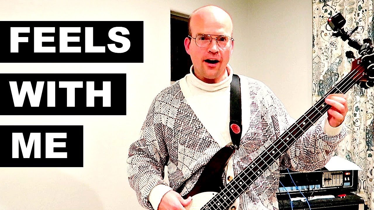 BEST BASS PLAYER EVER! awkward dad covers "Feels" [Calvin Harris, Katy ...