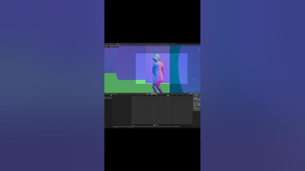 Animating and binding cameras to makers in Blender. #blender3d #animation #3danimation - YouTube