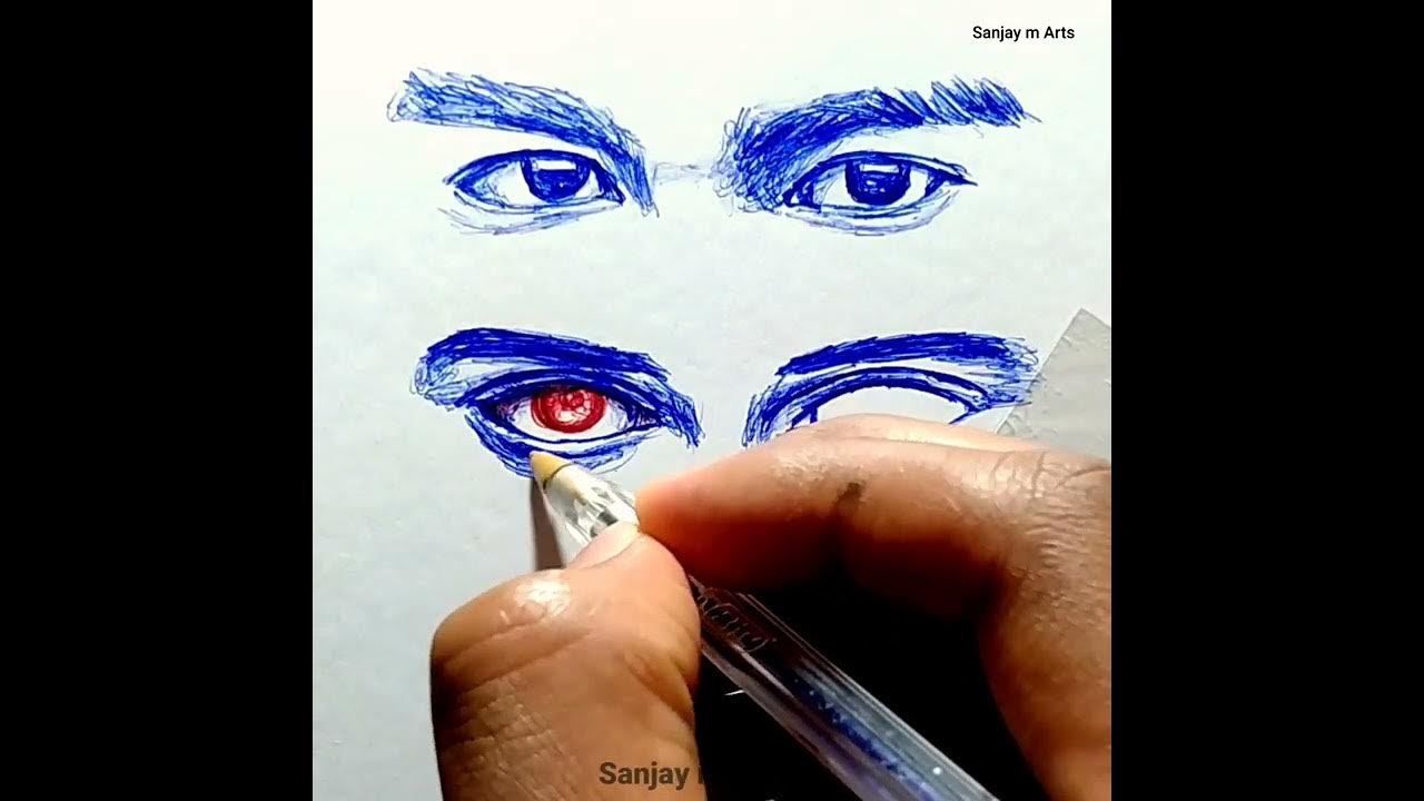 Eyes Drawing Timelapse Youtube