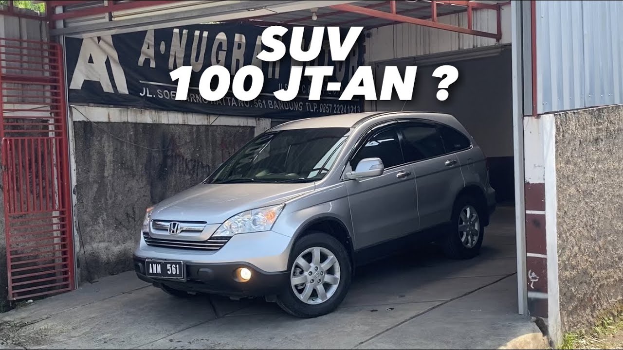 SUV 100 JT-AN ⁉️ | HONDA CR-V 2.4 AT 2008 - YouTube