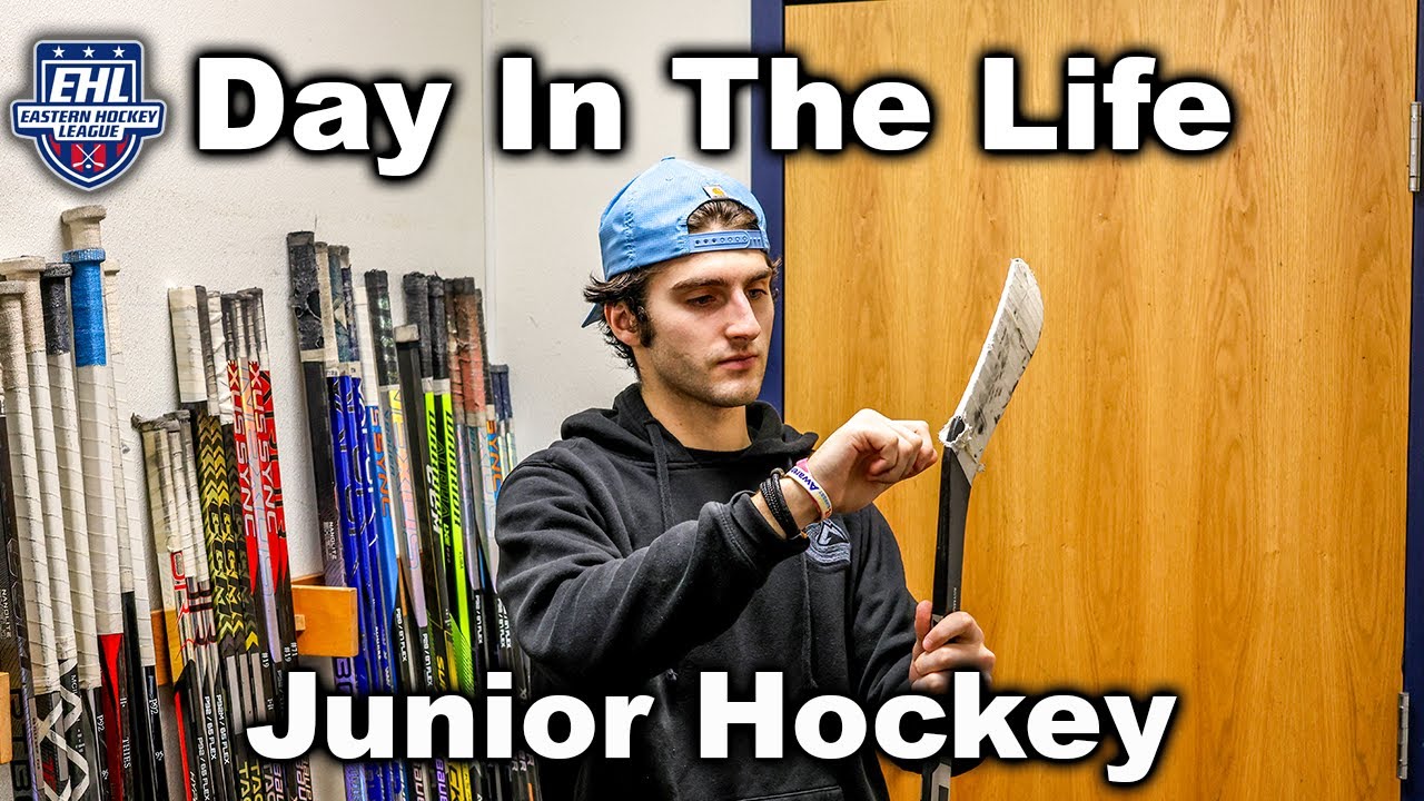 Day In The Life Of A Junior Hockey Player!!! (EHL) - YouTube