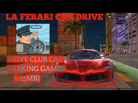 Drive club car parking games gameplay - YouTube