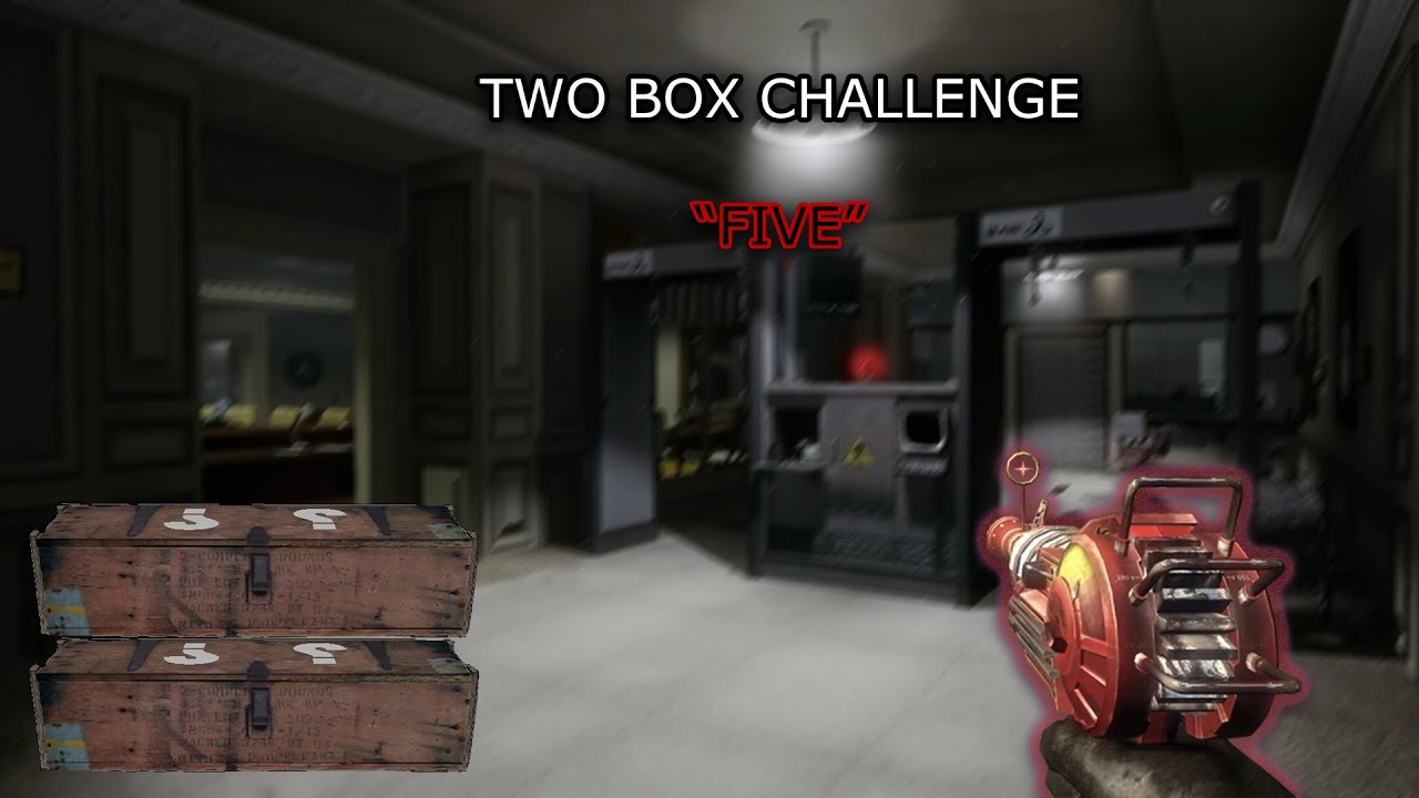 TWO BOX CHALLENGE ON "FIVE" (BO1) - YouTube