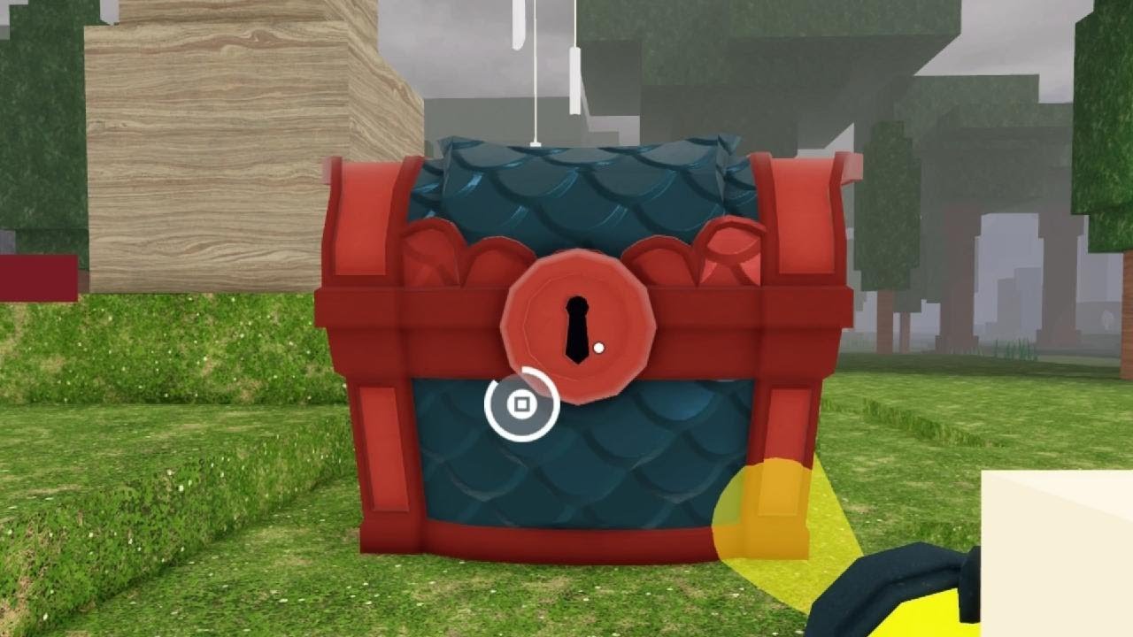 Rare Ruby Chest in 99 nights in the forest ROBLOX - YouTube