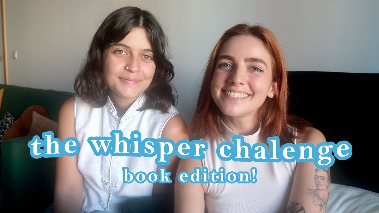 the whisper challenge 🎧📖 | guess the book title ft @lifeworthreading ...