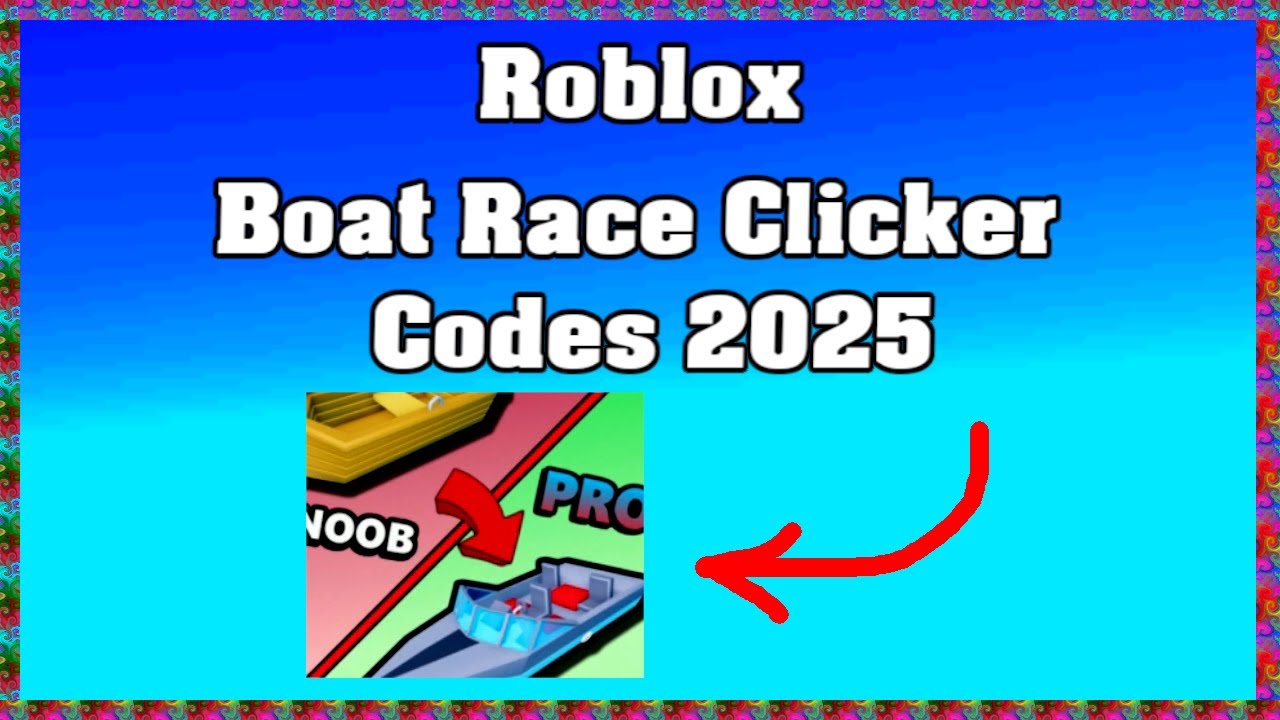 Roblox Boat Race Clicker Codes 2025 / January ! 😱 - YouTube