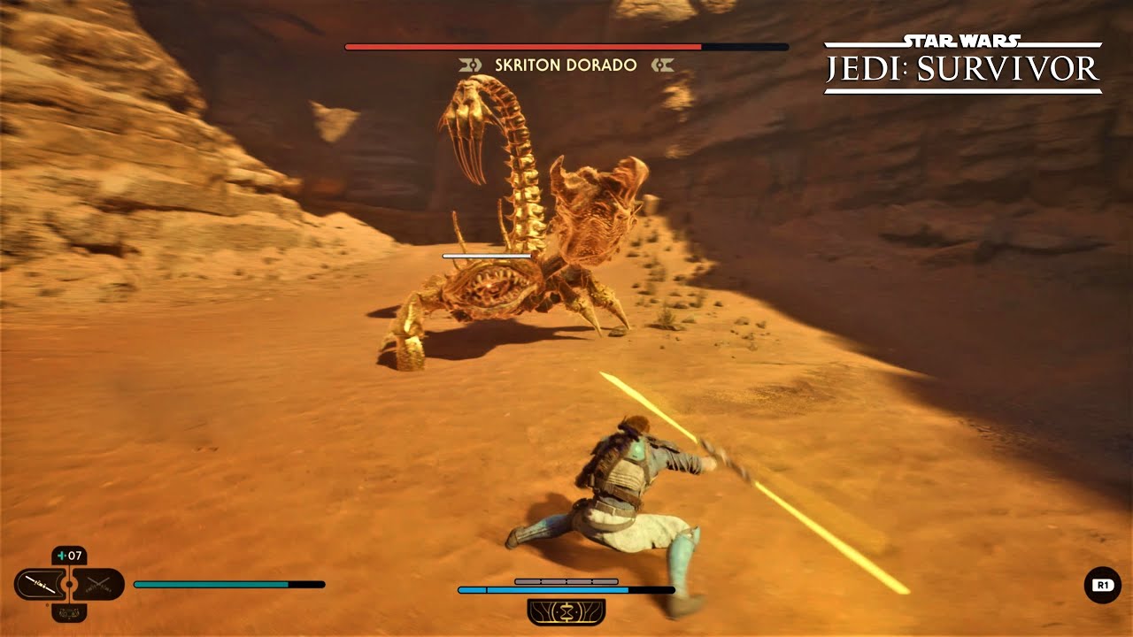 STAR WARS: Jedi Survivor - Skriton Dorado (Golden Scorpion). - YouTube