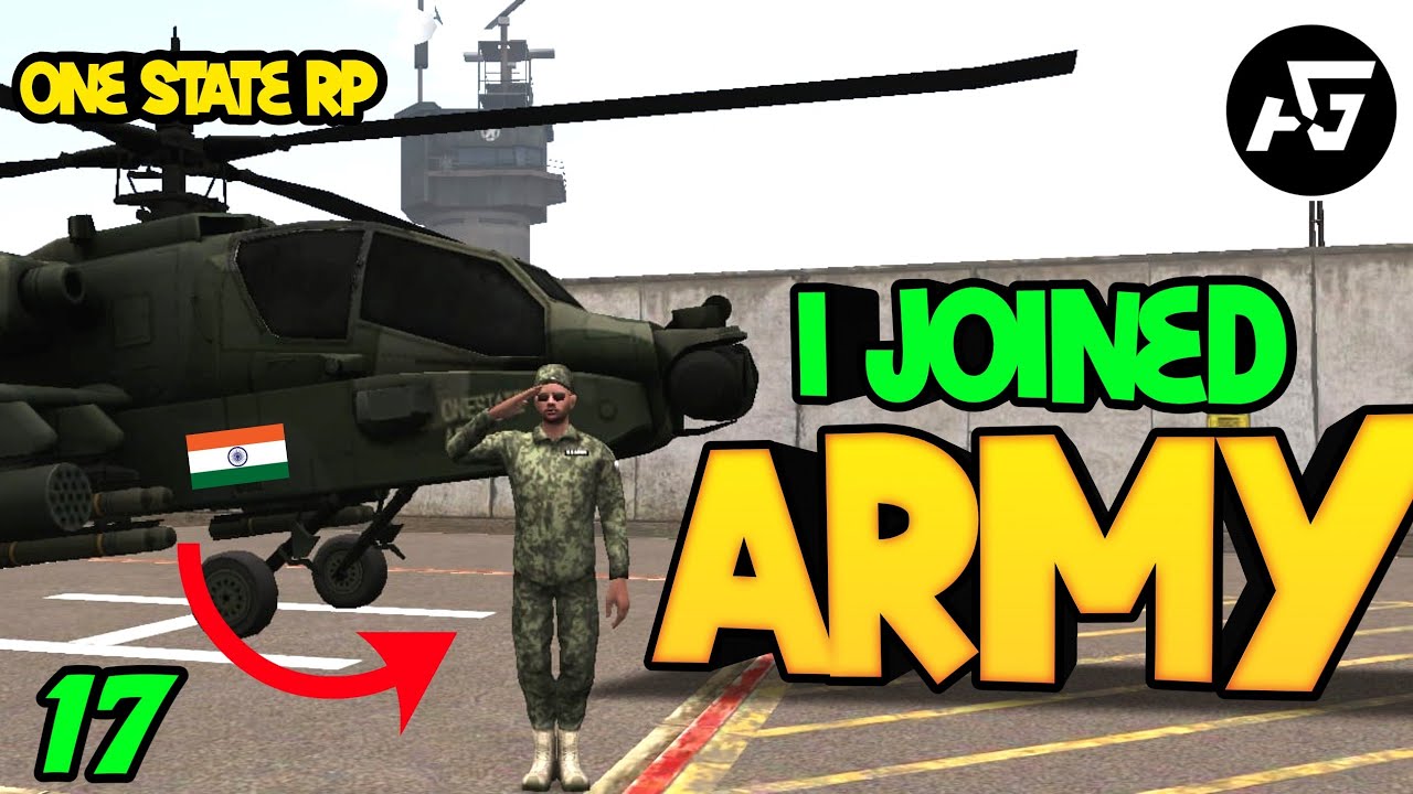 From Gangster to Soldier | One State RP | Aim of Game - YouTube