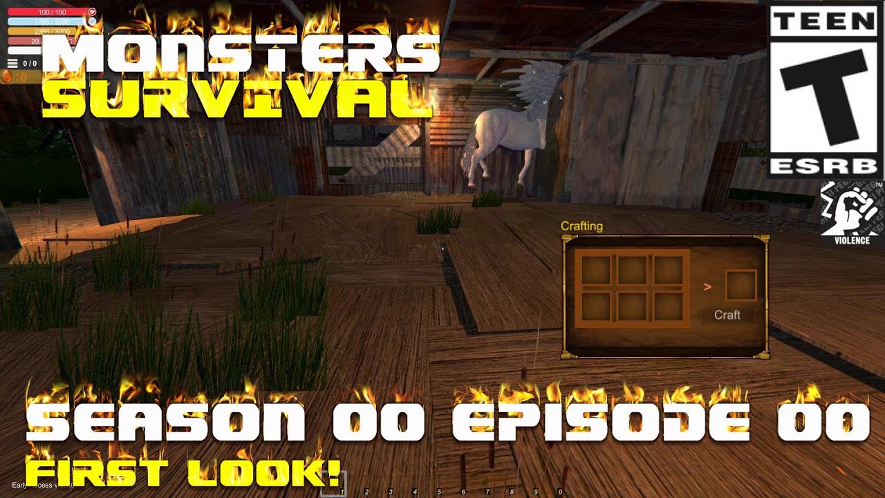 MONSTERS SURVIVAL (Season 00 Episode 00) First Look! - YouTube