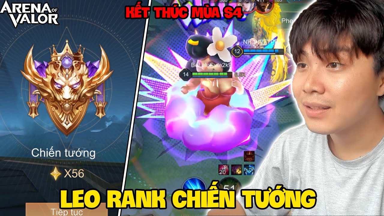 VUX MỘT NGÀY LEO RANK CHIẾN TƯỚNG LẤY 56 SAO TRƯỚC KHI KẾT THÚC MÙA S4 ...