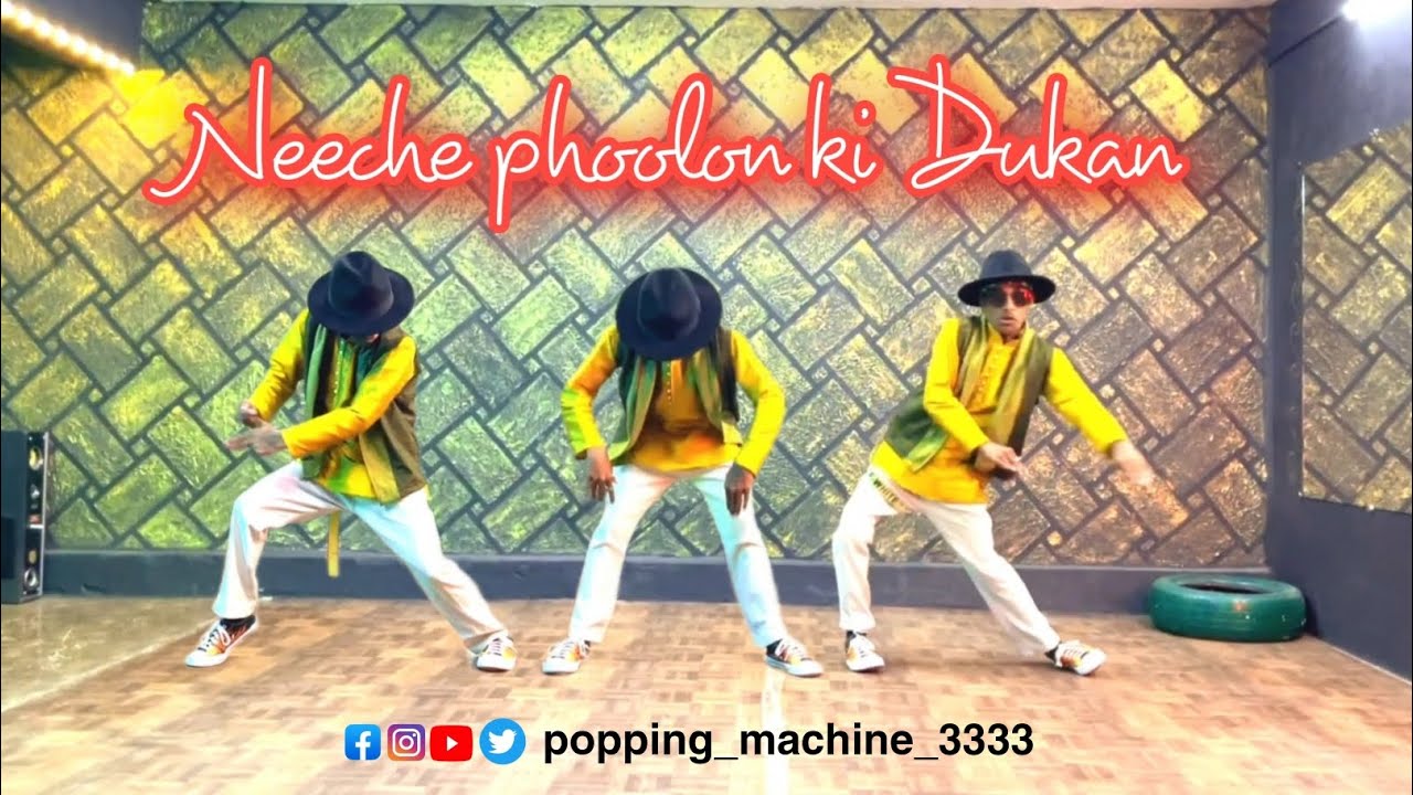 Neeche phoolon ki Dukan Movie Song with lyrics | Sonu Nigam , Popping ...