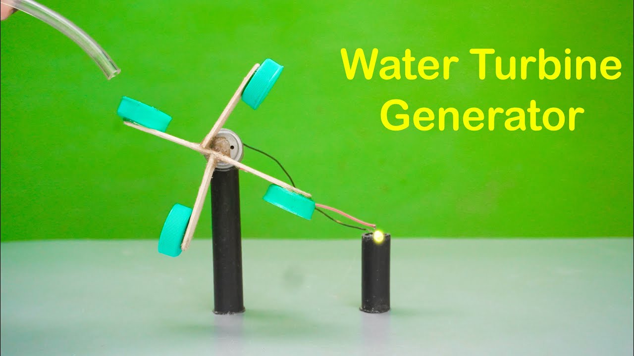 Inspire Award Science Projects 2023 Working Model | Water Turbine ...