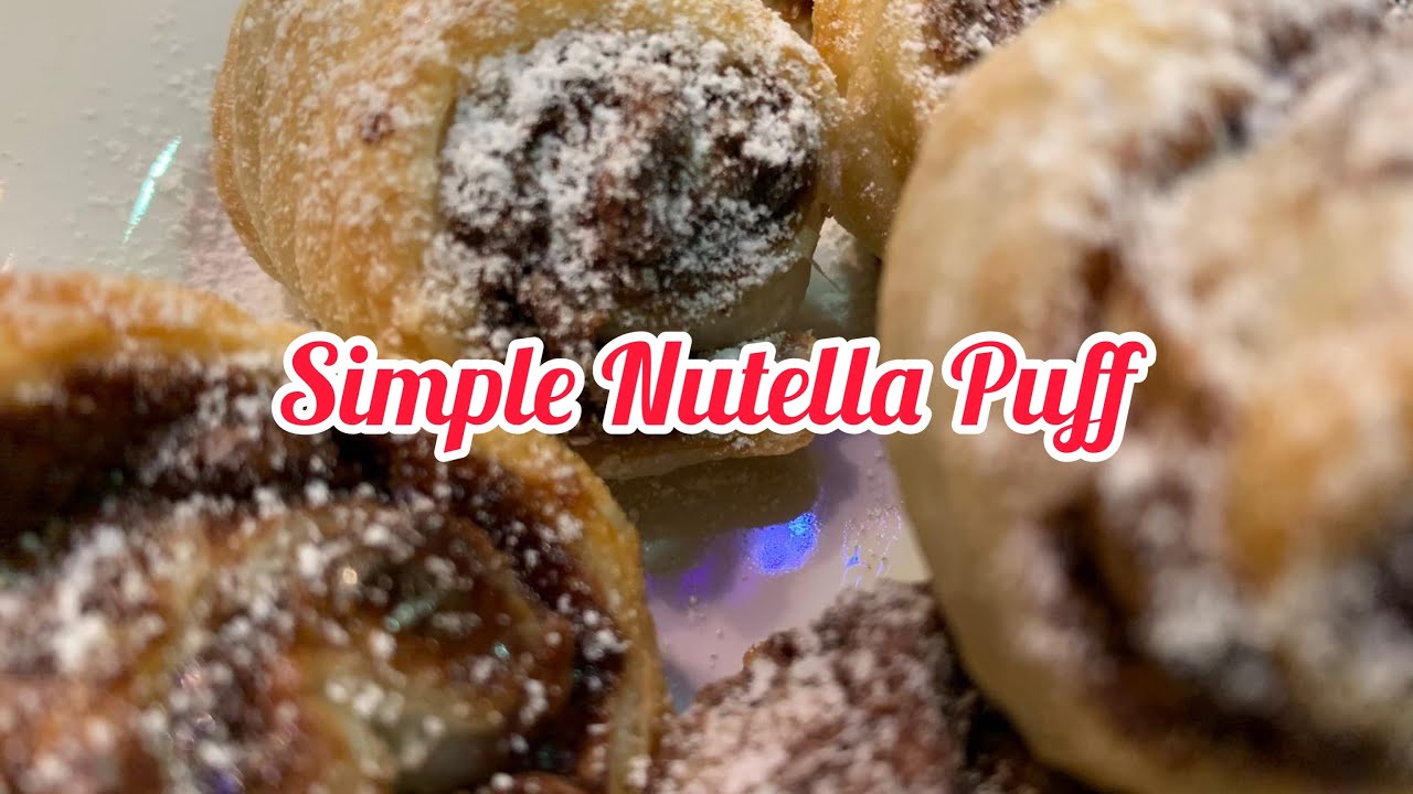 Simple Nutella Puff | Instant Prata Puff | Yummy Recipe - YouTube