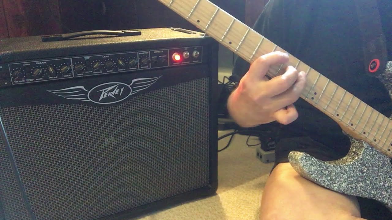 Peavey Valveking 112 Guitar Amplifier with Zakk Wylde EVM12L - YouTube